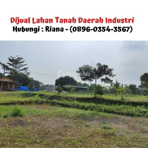 Dijual Lahan Tanah Daerah Industri - Rumaindo