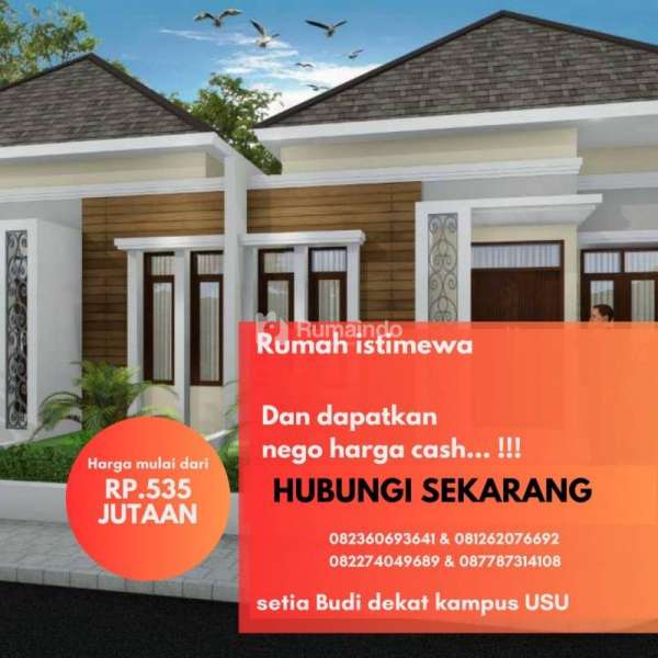 RUMAH MINIMALIS SETIABUDI MEDAN - Rumaindo