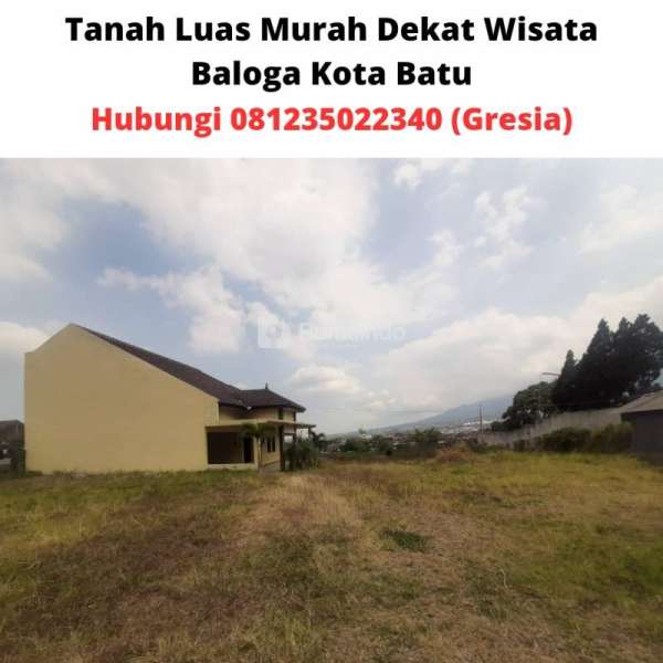Tanah Luas murah Dekat Wisata Baloga Kota Batu - Rumaindo