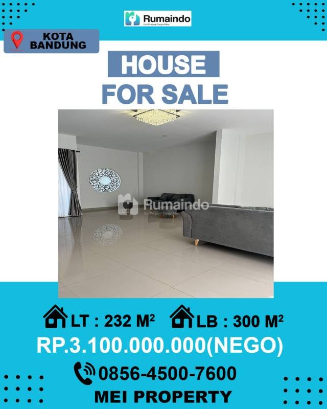 Dijual rumah Setiabudi Regency Kota Bandung - Rumaindo